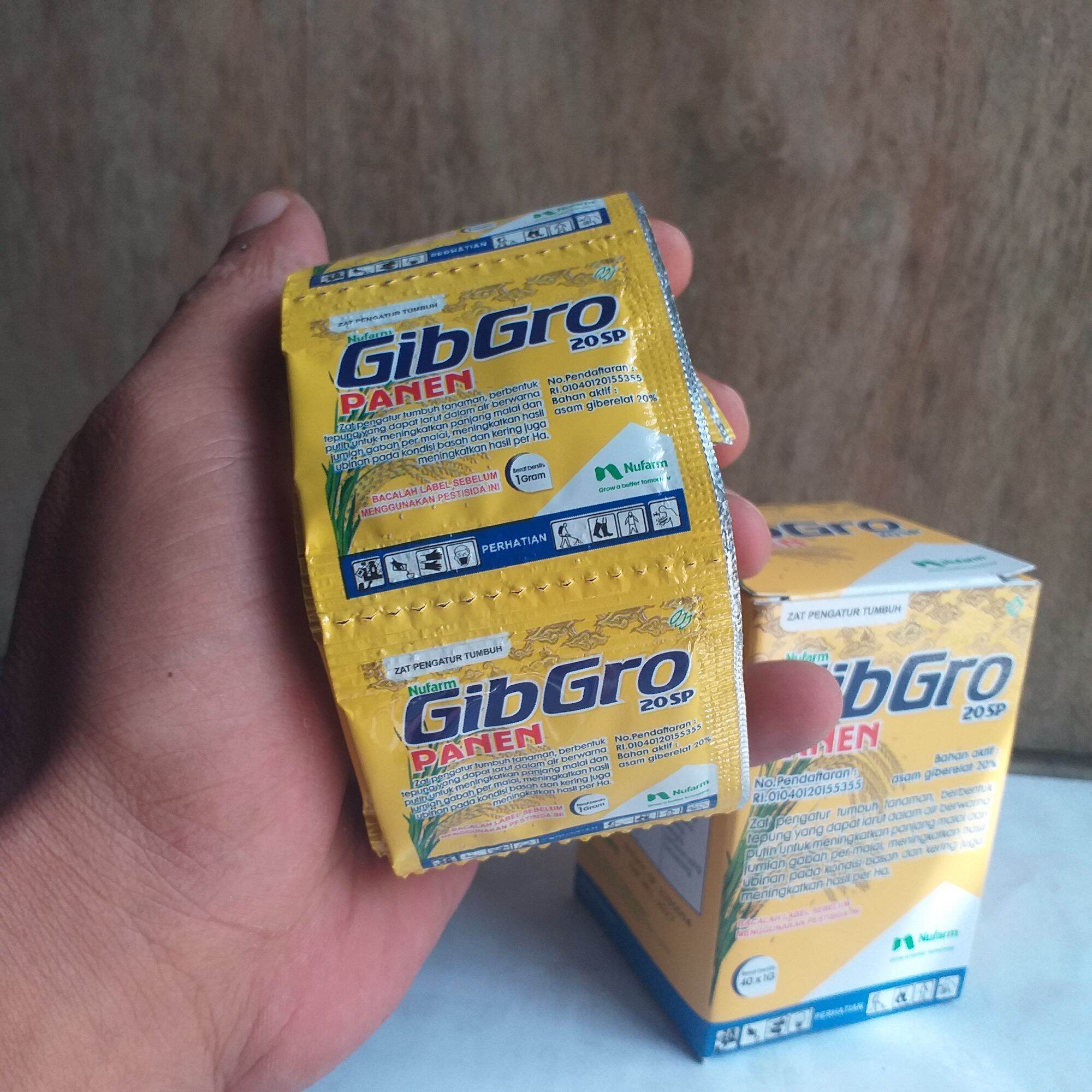 Paket Hemat isi 10 Sachet Zpt Gibgro Panen 20 SP gibgrow Penen / Zat ...