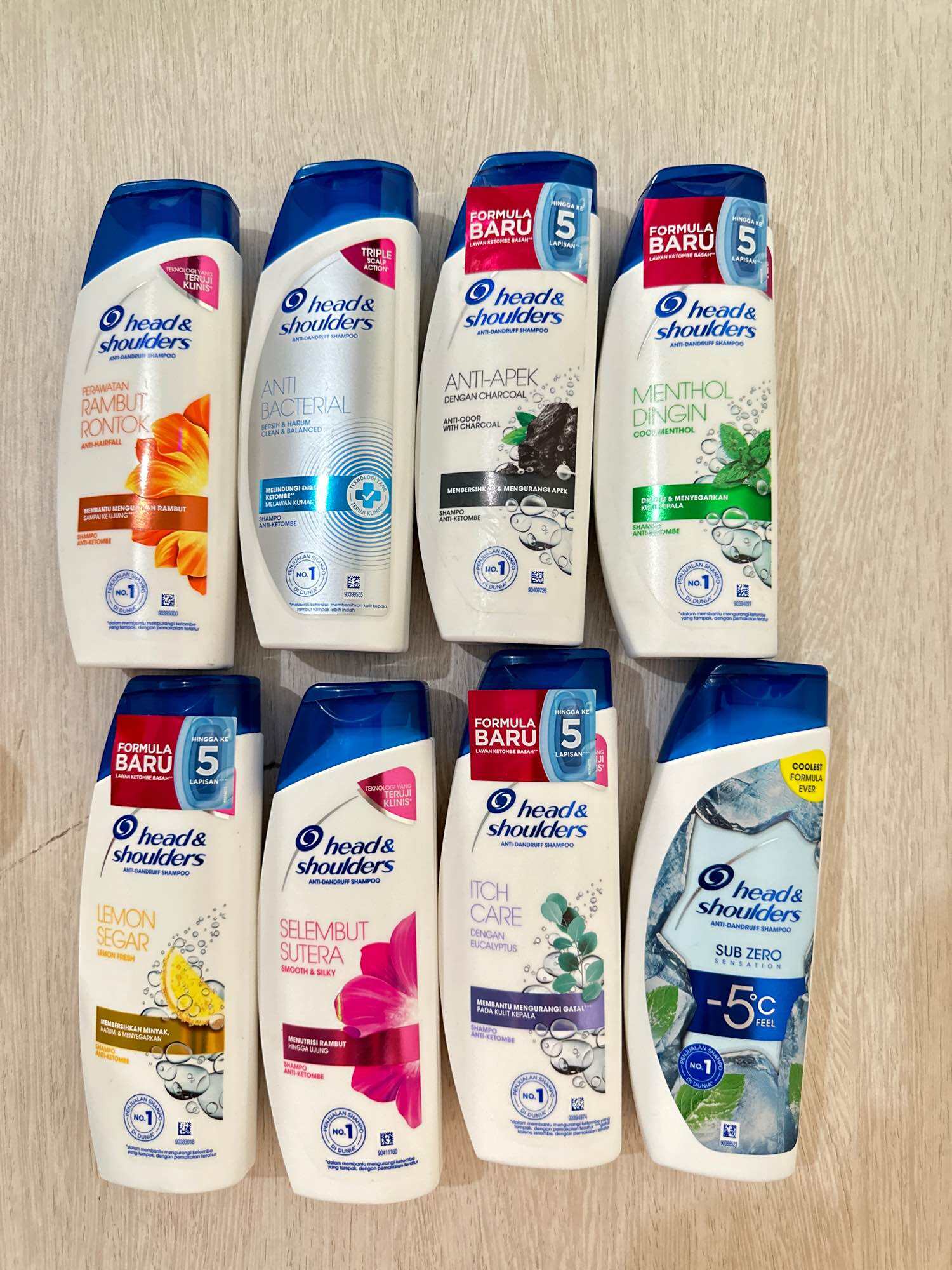 SAMPO HEAD & SHOULDER BOTOL 160ml SHAMPOO | Lazada Indonesia