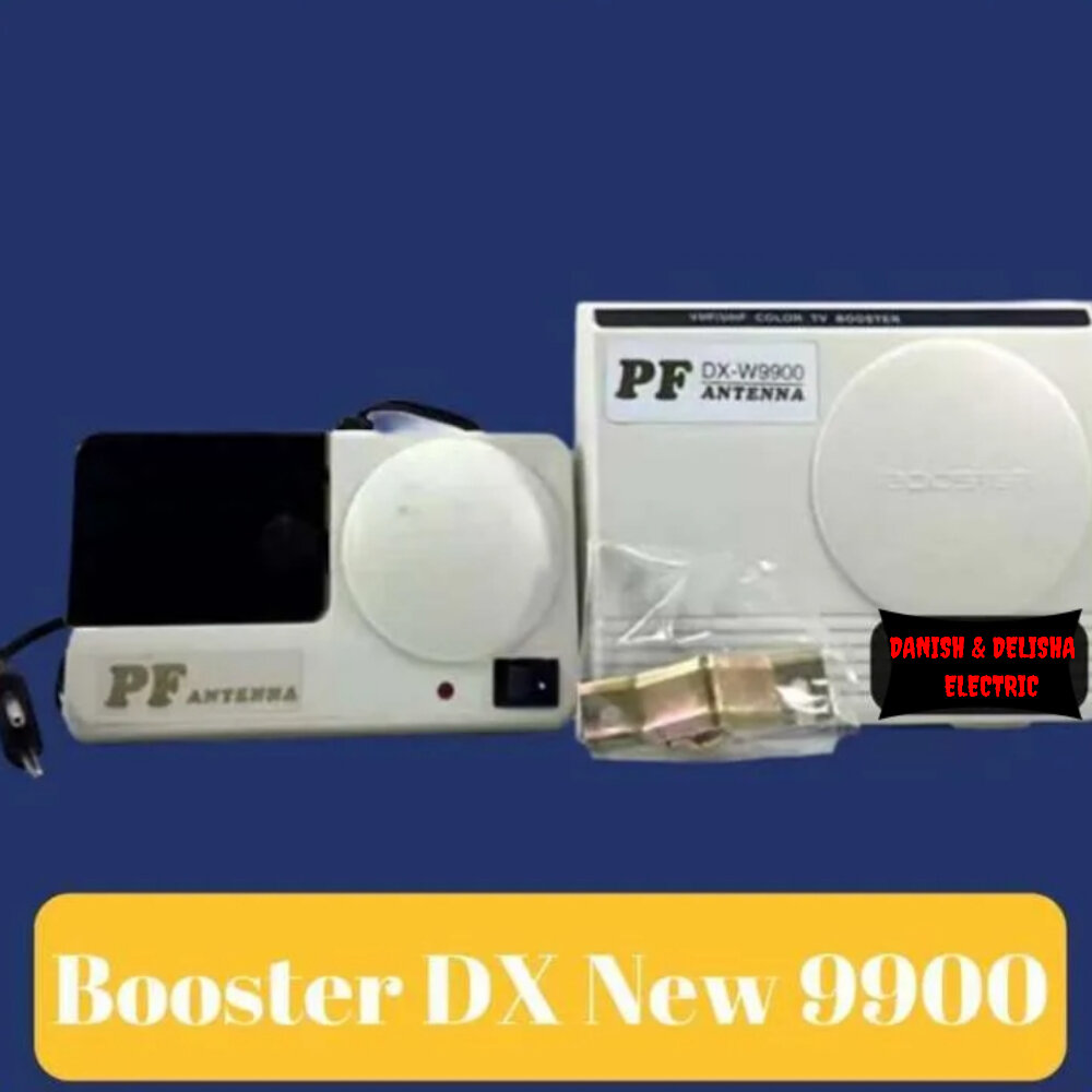 BOOSTER buster ANTENA DX-W 9900 ALAT PENGUAT SINYAL UHF/VHF siaran DIGITAL/BOSTER DX NEW 9900 ...