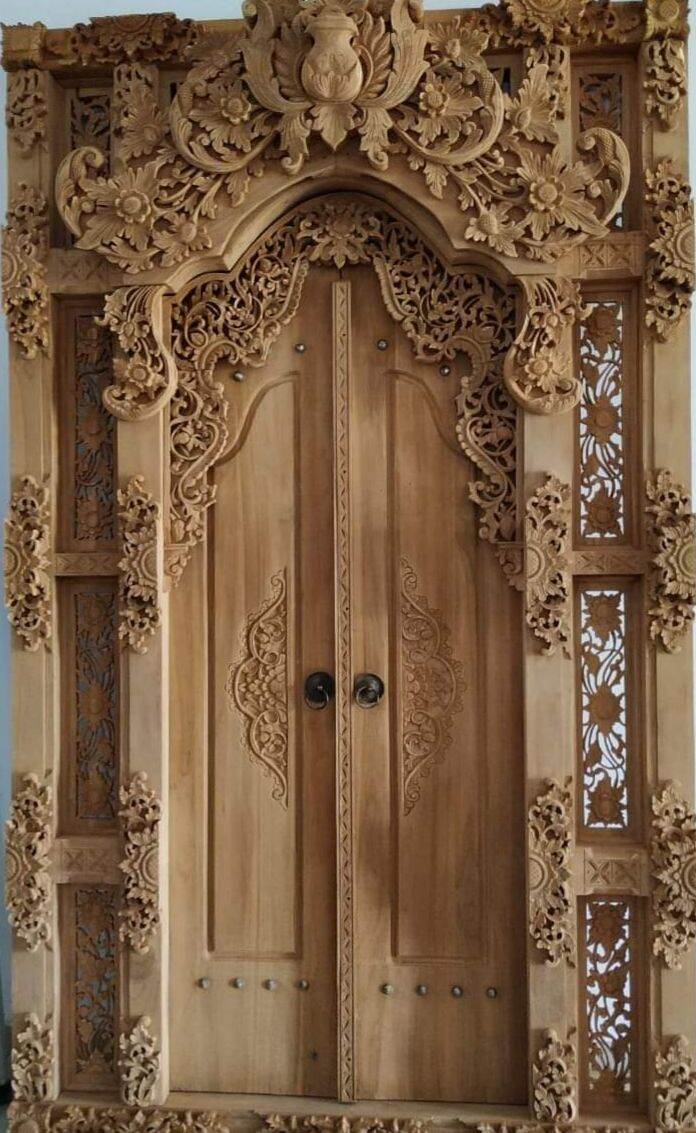 pintu gebyok motif bali 150 x250 cm | Lazada Indonesia