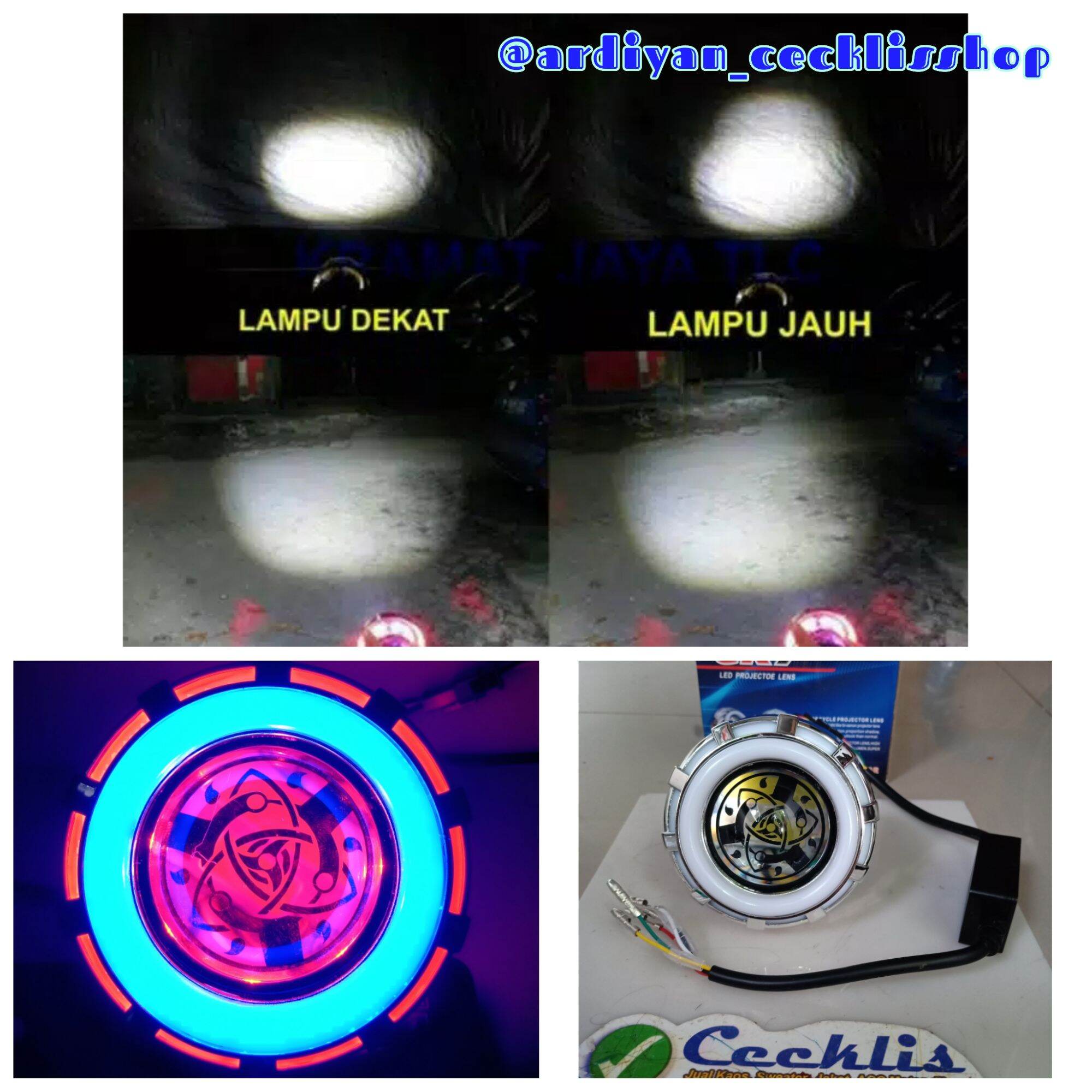 Lampu Projie Mata Uchiha Naruto Evolution Rasenggan Gen 2 | Lazada ...