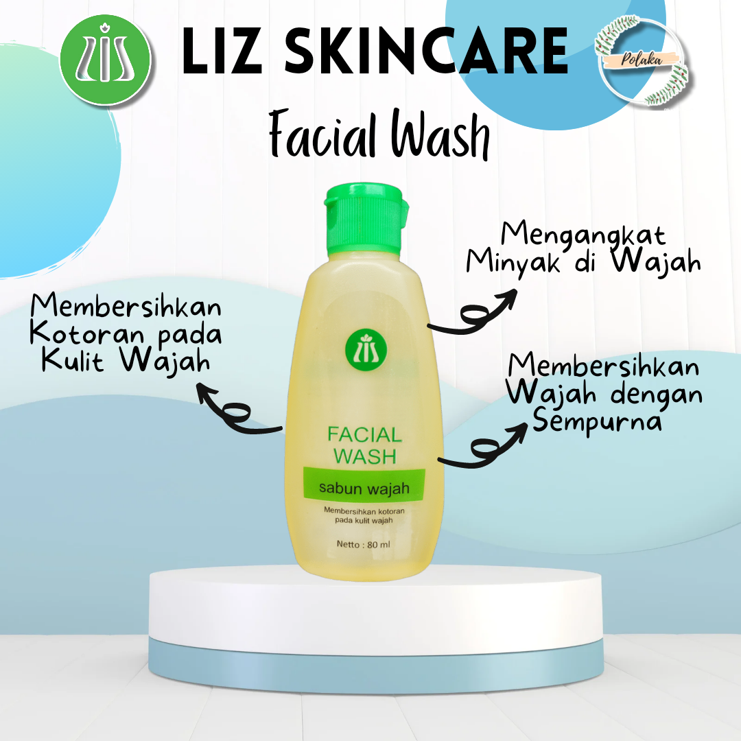 LIZ SKINCARE FACIAL WASH / Liz face wash Lis sabun cuci muka | Lazada ...