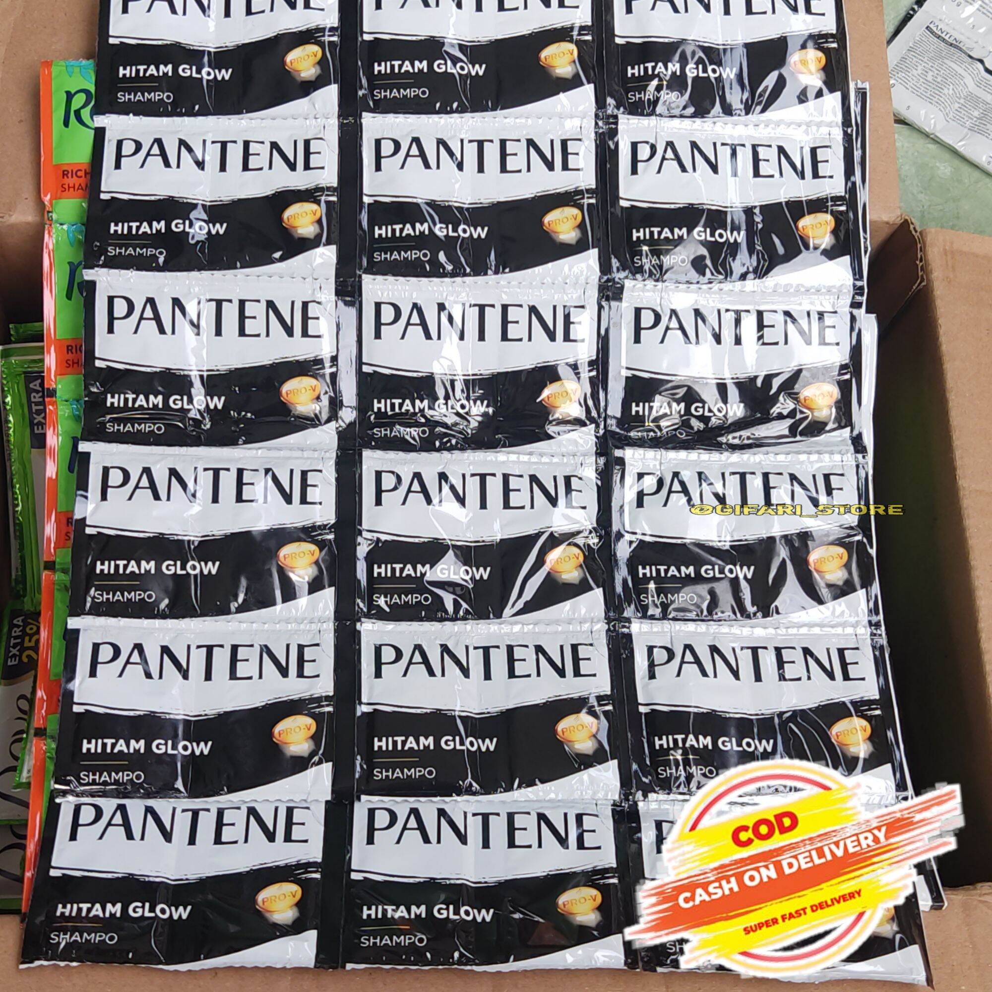 Pantene Hitam & Panjang 12 sachet | Lazada Indonesia