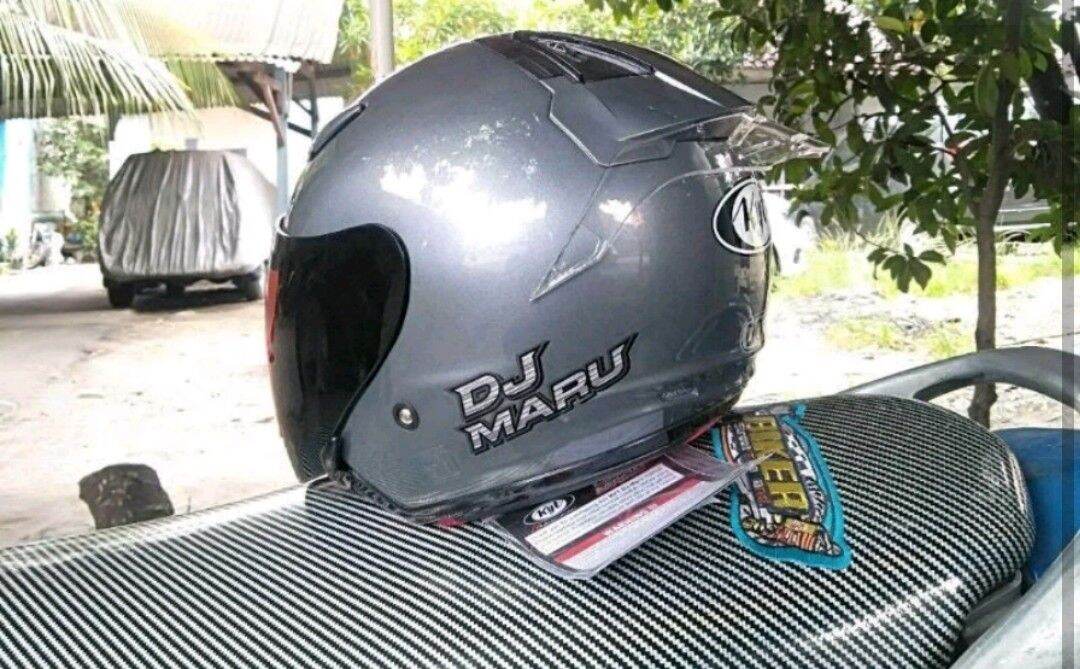 Spoiler 2 Dimensi Helm KYT Dj Maru | Lazada Indonesia