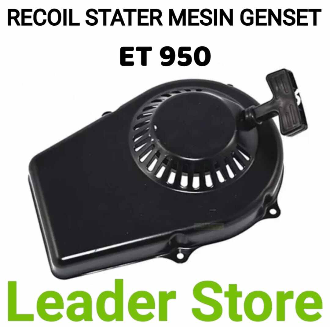 recoil starter kap starter mesin genset et950 bensin campur 2tak ...