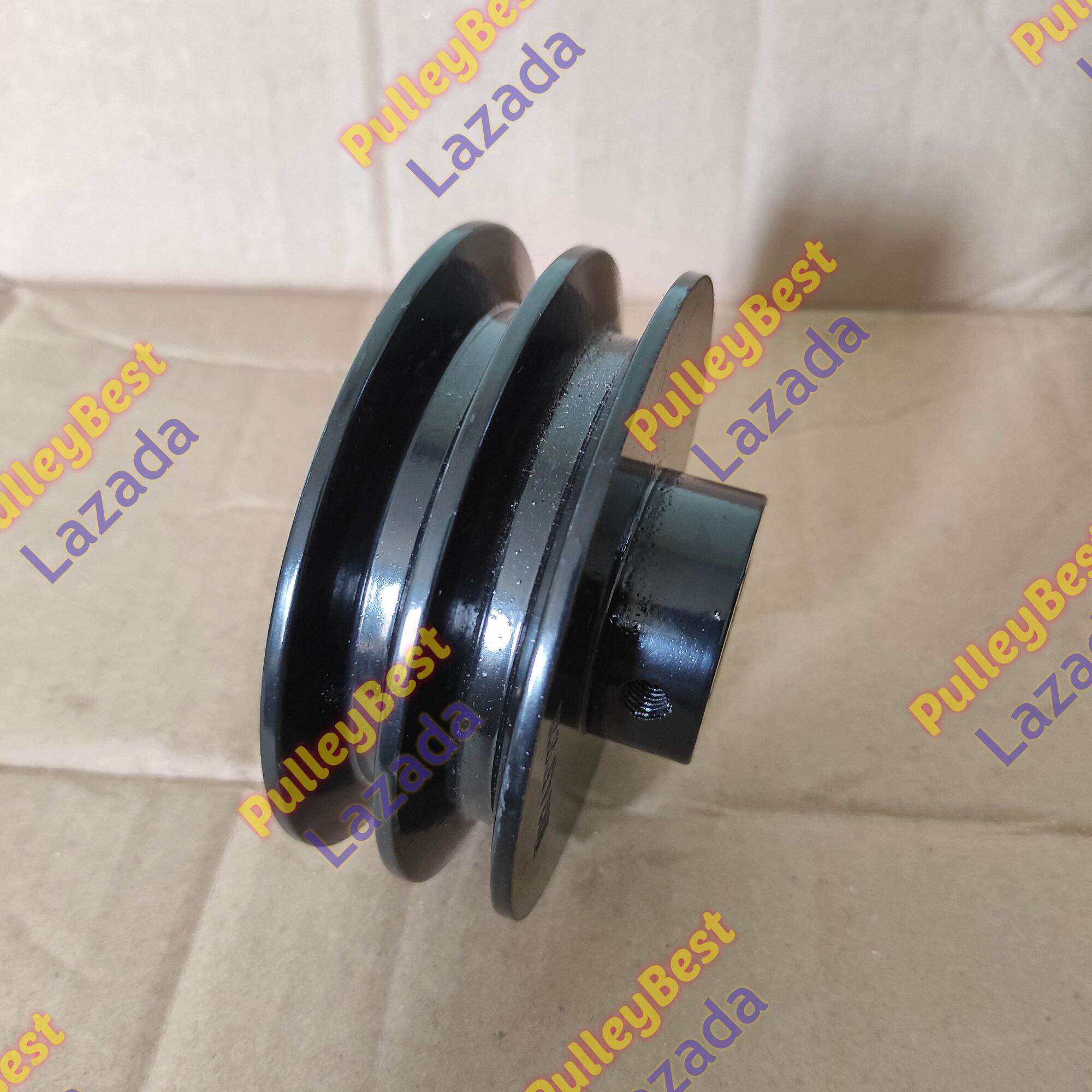 Pulley puli besi cor A2 - 4 inch as 18 , 19 , 20 , 22 , 24 , 25 , 28 ...