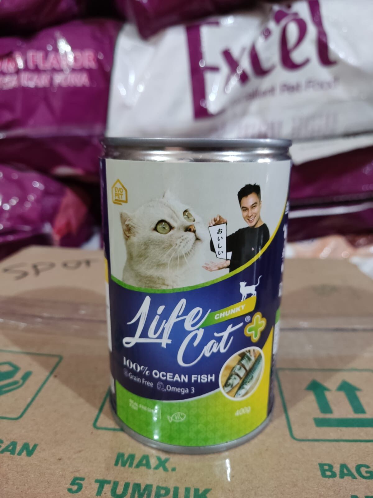 (New) LIFE CAT PLus Kaleng 400gr Makanan Kucing basah | Lazada Indonesia