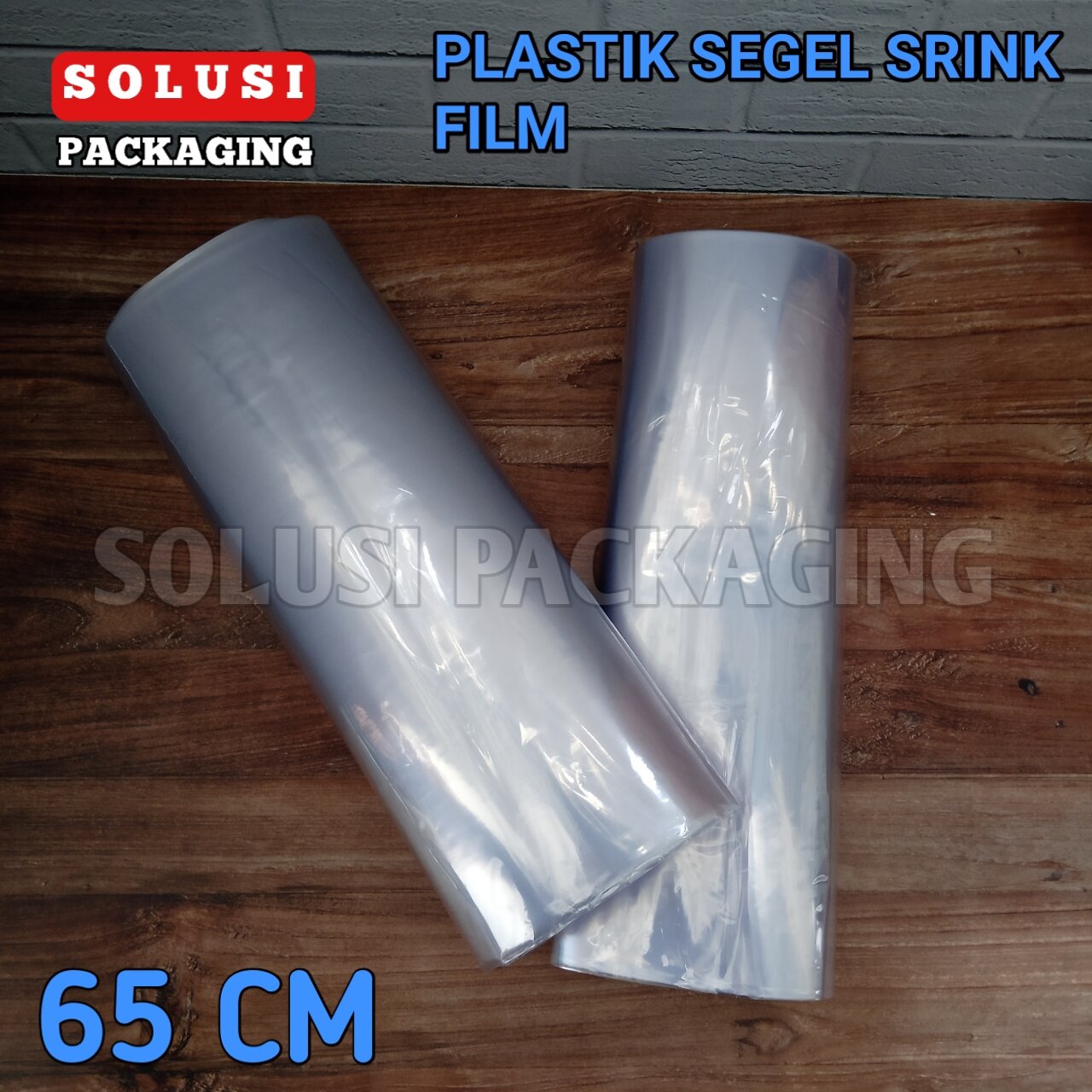 PLASTIK SHRINK 65 cm PLASTIK SEGEL PLASTIK WARP STRECH FILM PLASTIK ...