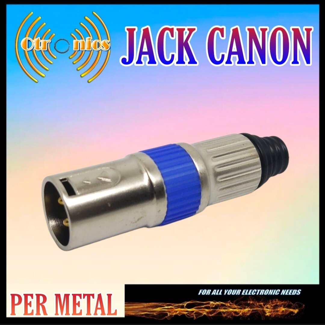 Jack Canon XLR Male Roman Pearl Metal | Lazada Indonesia