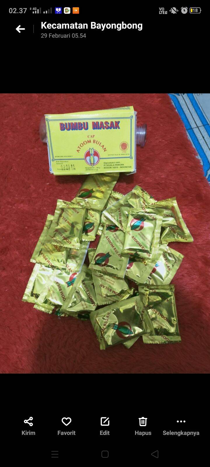 ATOM BULAN ISI 20 PCS | Lazada Indonesia