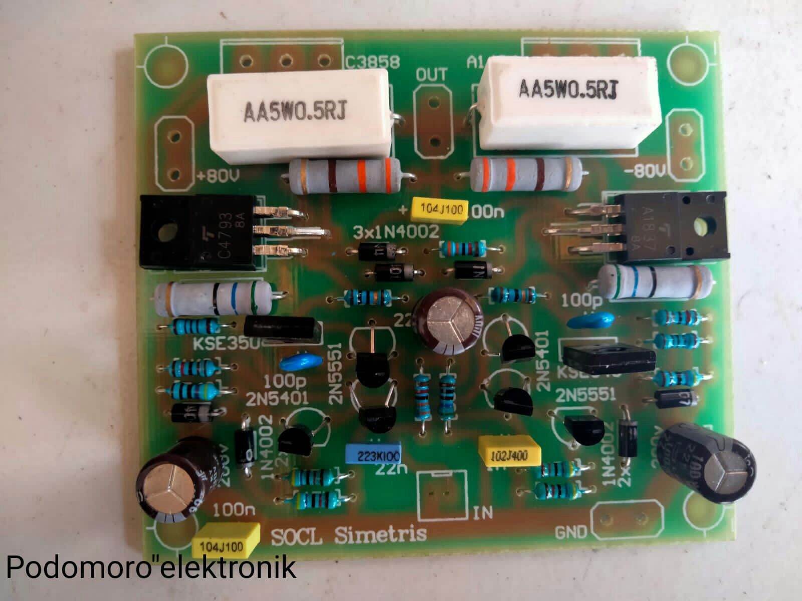 kit driver SOCL simetris FLATT pcb fiber | Lazada Indonesia