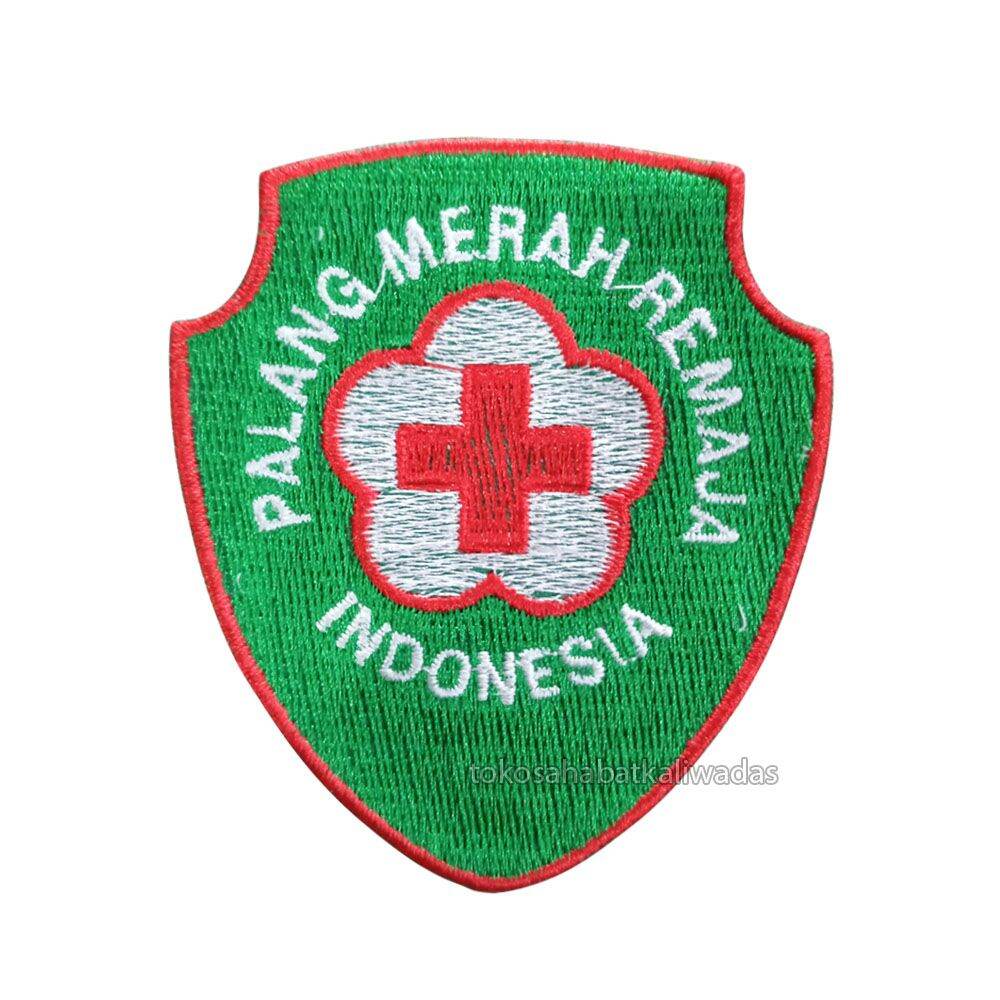 BET BADGE LOGO PALANG MERAH REMAJA PMR BORDIR | Lazada Indonesia