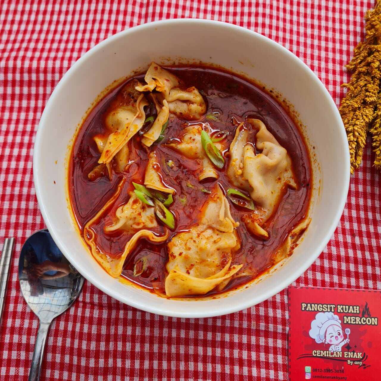 pangsit kuah Chili oil/ pangsit kuah mercon | Lazada Indonesia