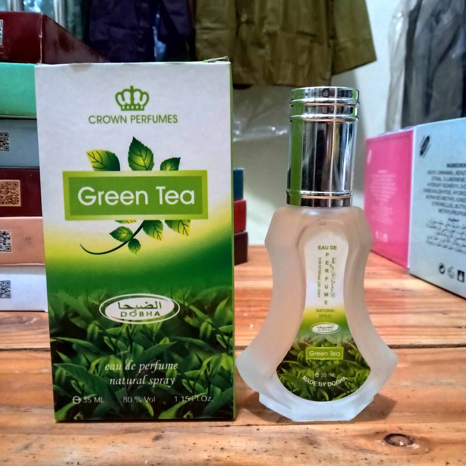 Green Tea Parfum Dobha Spray 35ml | Parfum Dobha Spray Aroma Green Tea ...