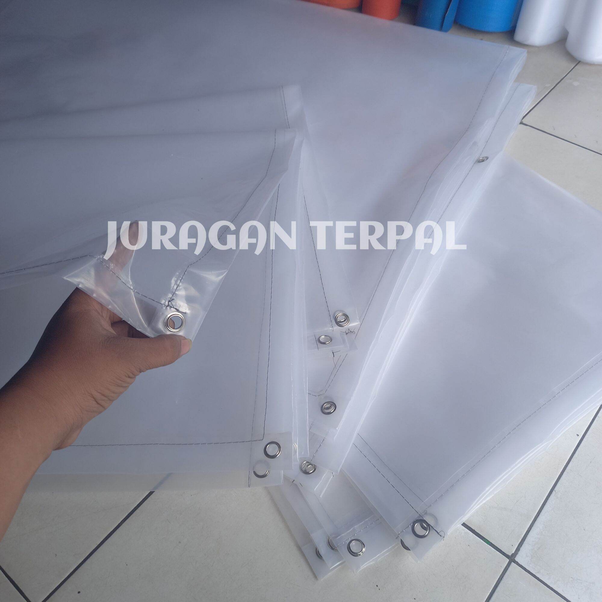 terpal plastik bening transparan ukuran 5x5 | Lazada Indonesia