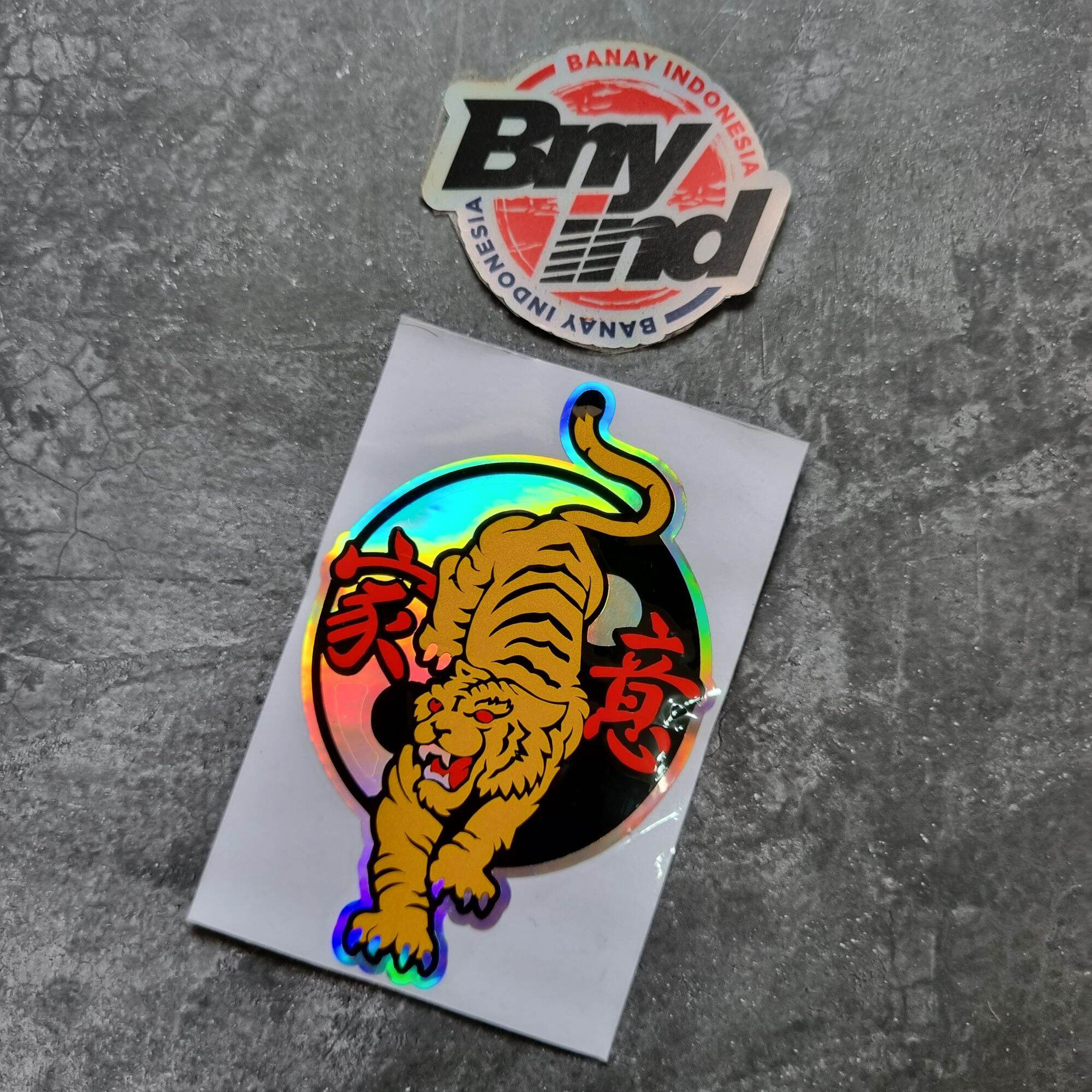 STICKER Stiker HARIMAU KANJI JEPANG Cutting | Lazada Indonesia