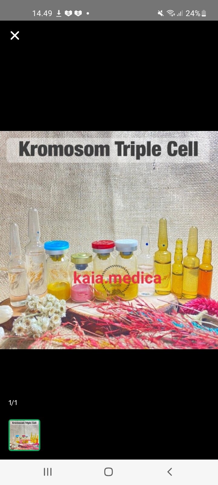 cromosom triple cell original | Lazada Indonesia
