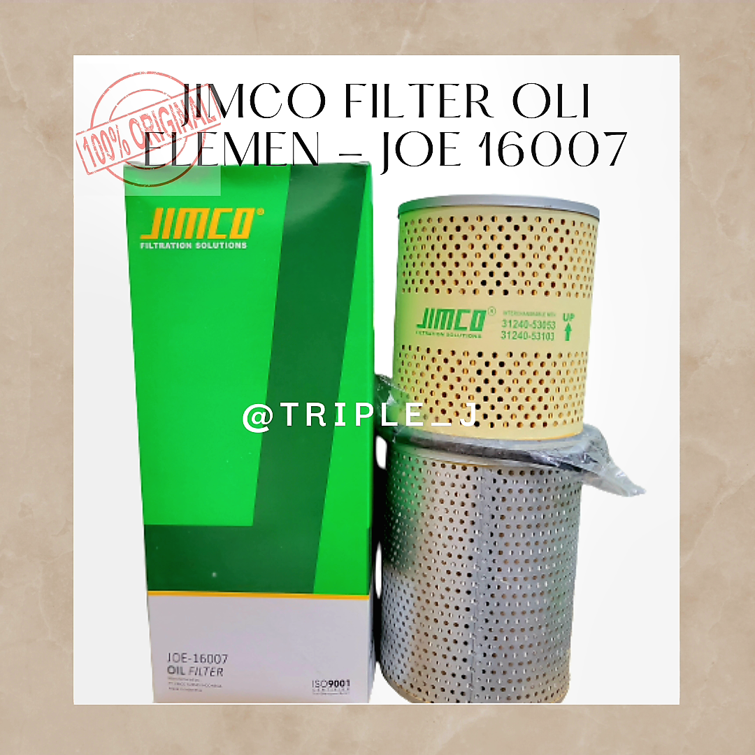 Jimco Filter Oli Elemen Fuso Truck 6D22, 8Dc, Lodc, 8Dc 11 Built Up ...