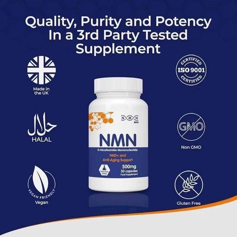 NMN Bio B - Nicotinamide Mononucleotode - 500mg Anti-Aging & NAD+ 30 CAPS | Lazada Indonesia