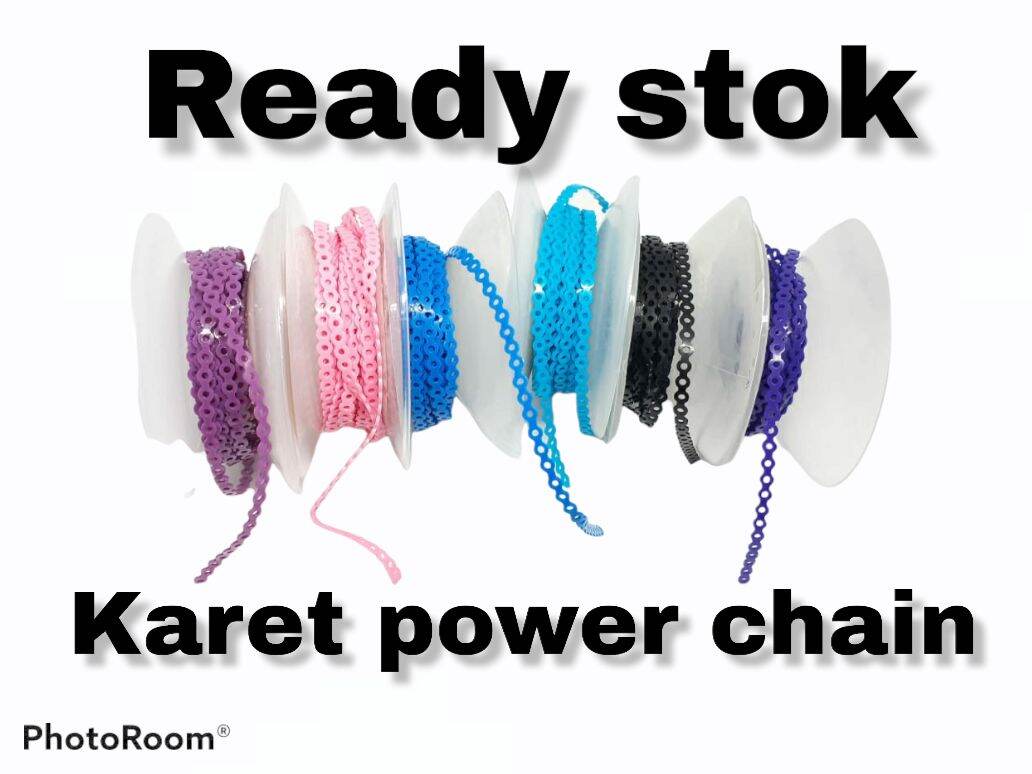 KARET BEHEL SAMBUNG/ POWER CHAIN 1 METER | Lazada Indonesia