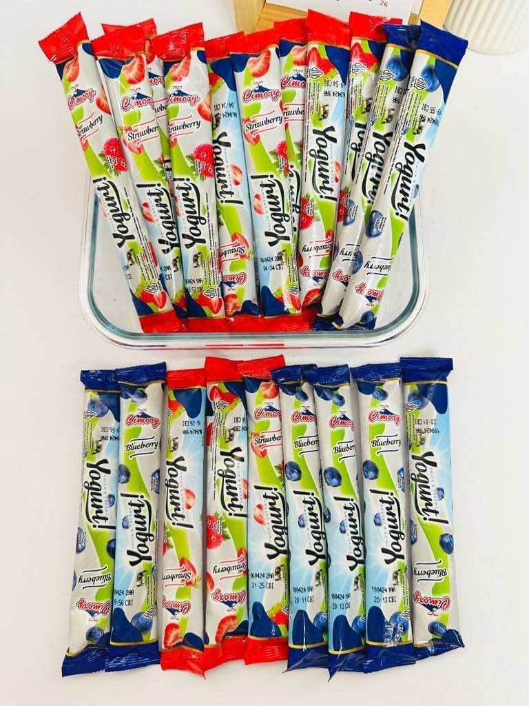 Cimory Yogurt Stick Rasa Blueberry dan Strawberry 40gr | Lazada Indonesia