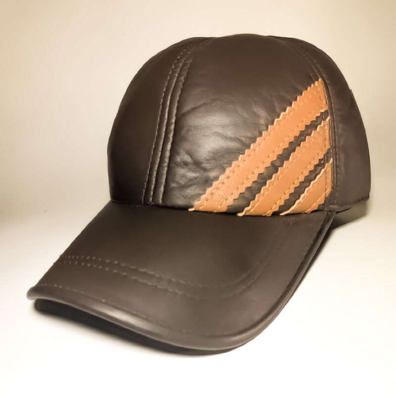 Topi kulit sapu pria 100% model merk terkenal | Lazada Indonesia