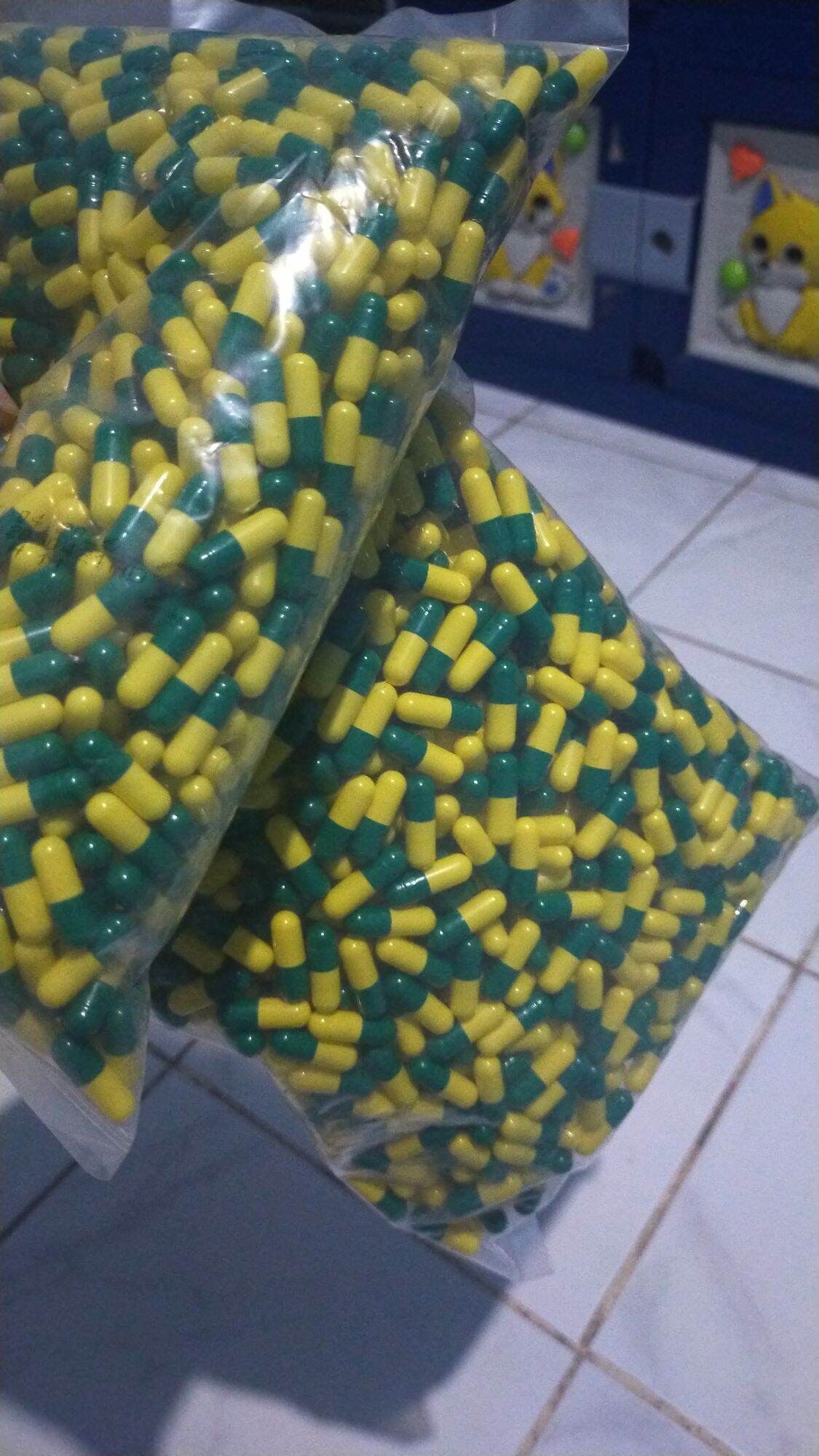 cangkang kapsul ijo-kuning no.0 | Lazada Indonesia
