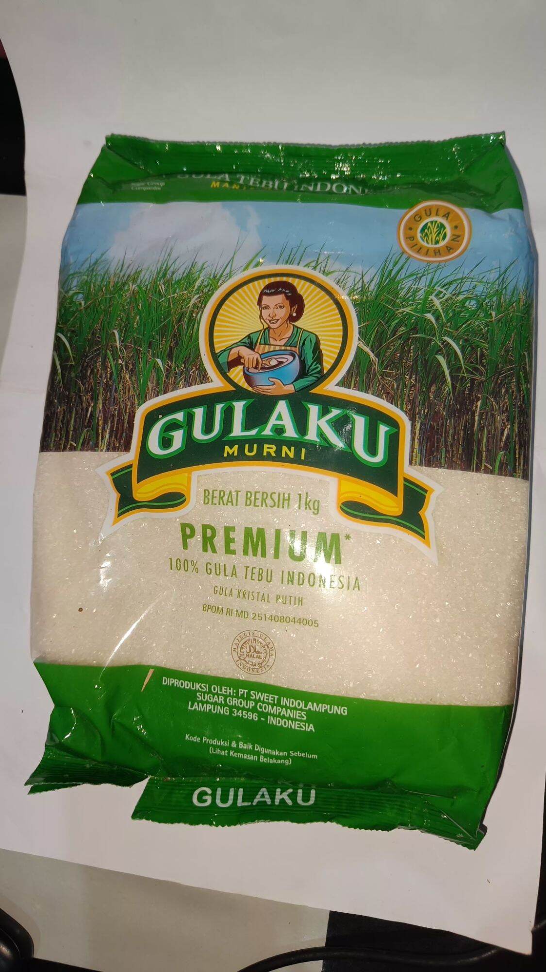 GULA PASIR MERK GULAKU PREMIUM HIJAU 1KG PROMO | Lazada Indonesia