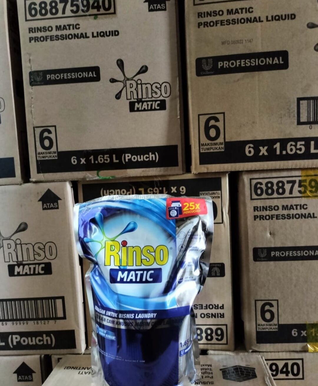 Rinso Matic Detergen Cair 1.6 Liter | Lazada Indonesia