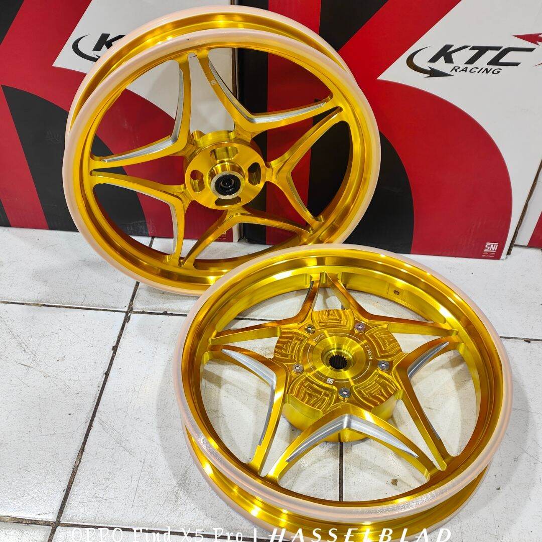New Produk Ktc Racing Ares Model Bintang Velg Racing Ktc Beat Scopy Genio Vario 110 Ukuran 185/ ...
