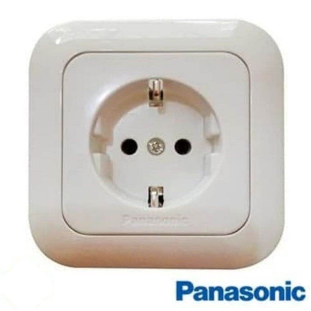 PANASONIC Stop Kontak Colokan Ib Inbow Tanam Panasonic White Putih WEJ ...