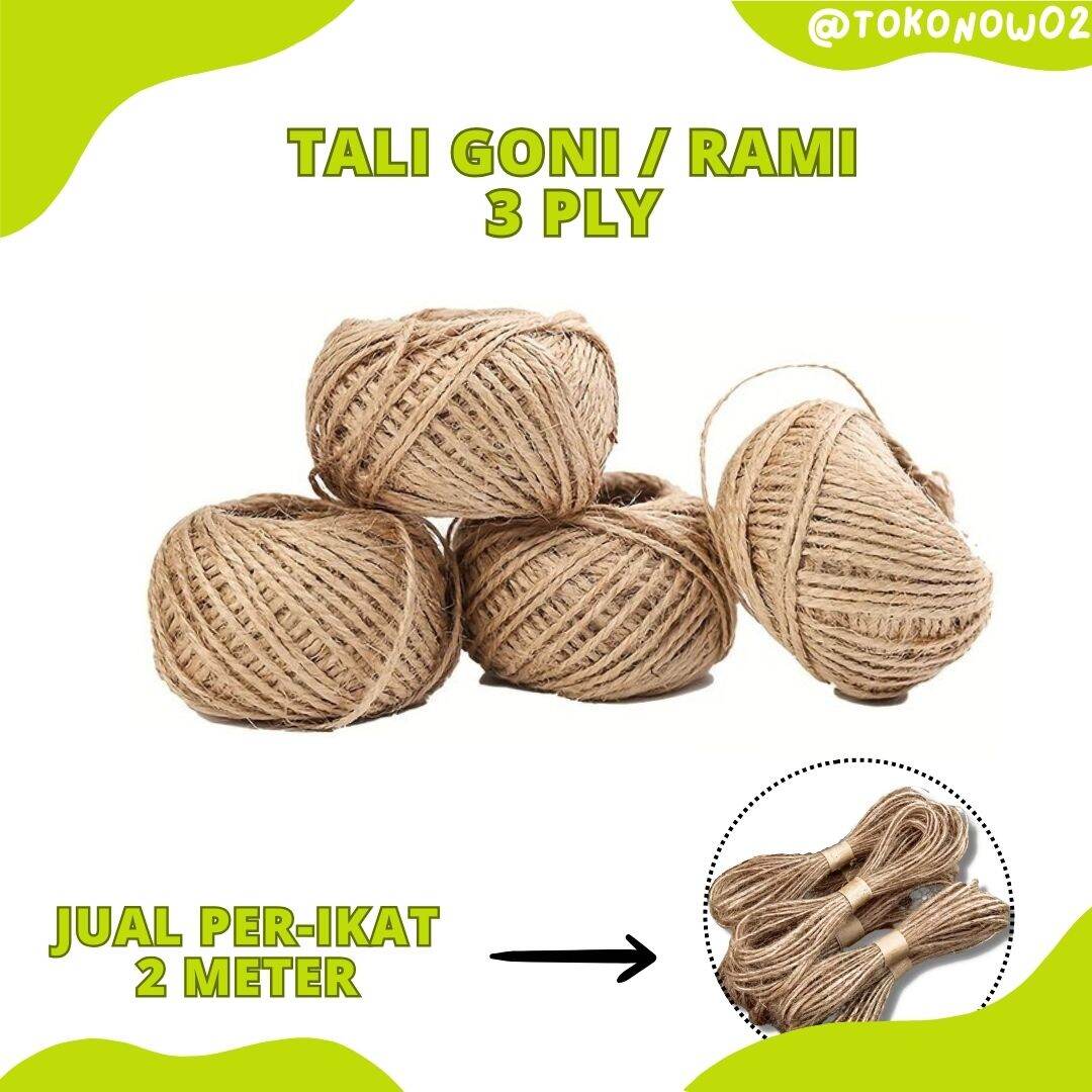 Tali Rami Goni 3 ply Eceran 2 Meter | Lazada Indonesia