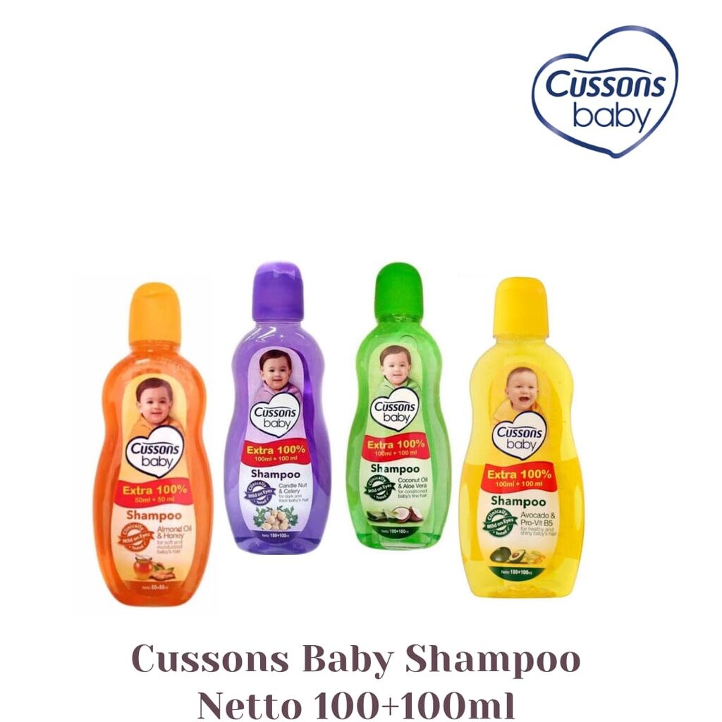 cussons baby shampo extra 100% 100 + 100 ml | Lazada Indonesia