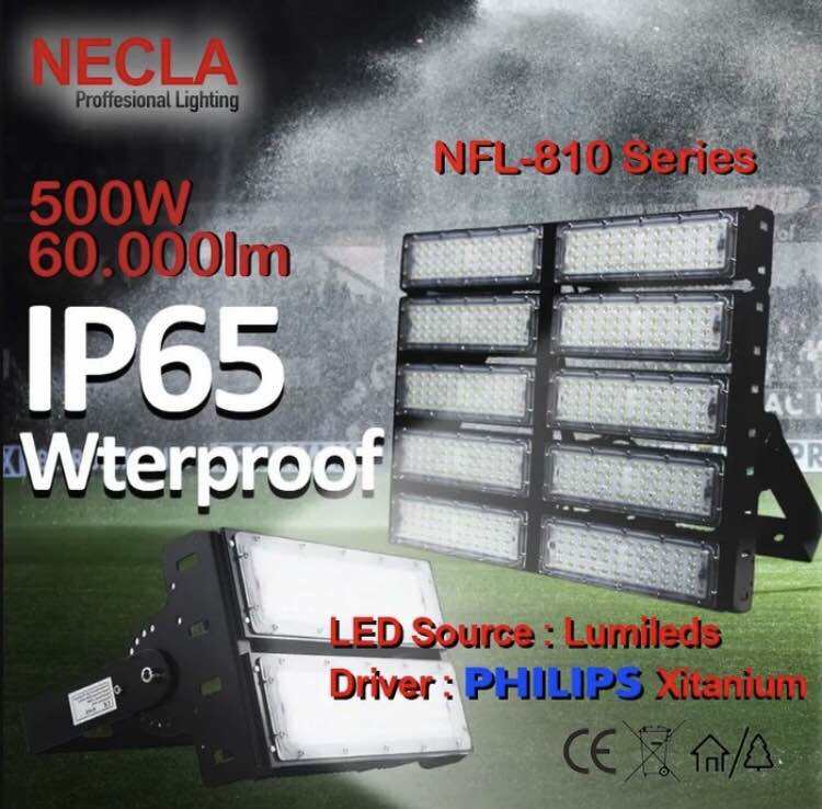 Lampu Sorot Floodlight LED 500wat/Necla Lampu Led sorot 500wat outdoor ...