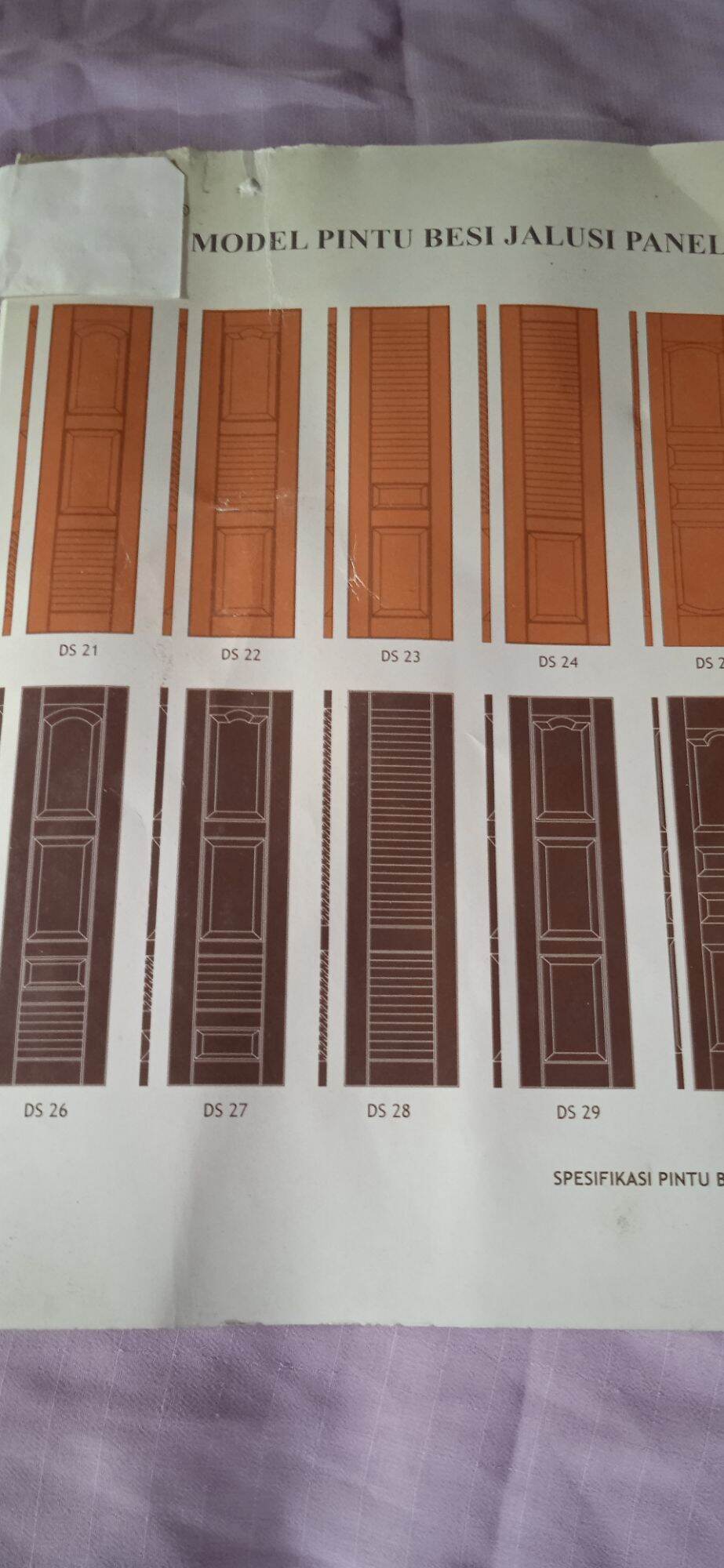 pintu besi panel | Lazada Indonesia