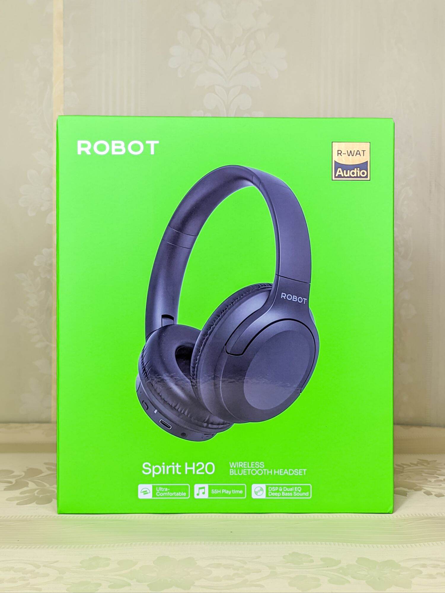 HEADSET BLUETOOTH ROBOT HEADPHONE BLUETOOTH 5.3 SPIRIT H20 | Lazada ...