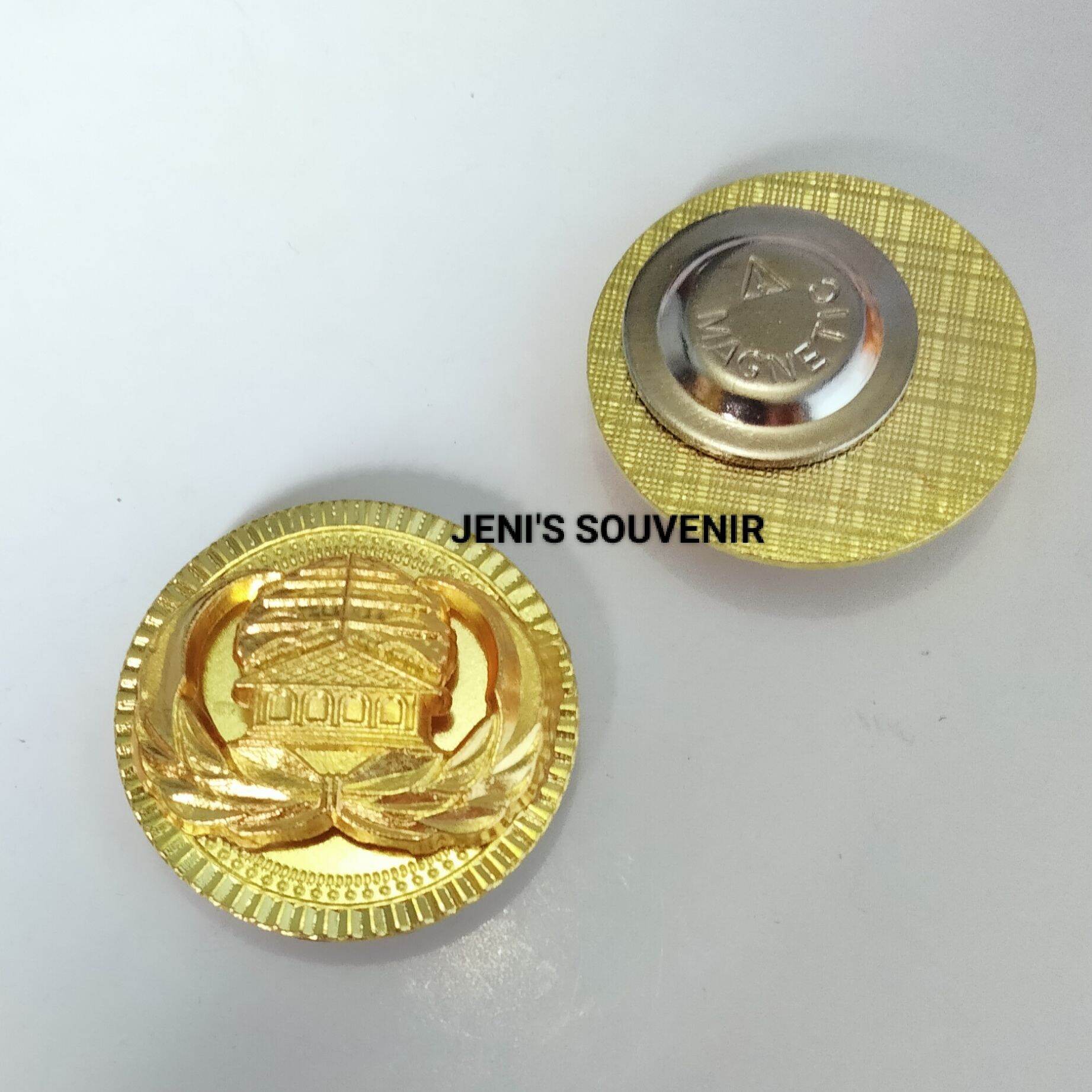 PIN KORPRI DIAMETER 3 CM - PIN KORPRI TUMPUK BULAT PREMIUM | Lazada ...