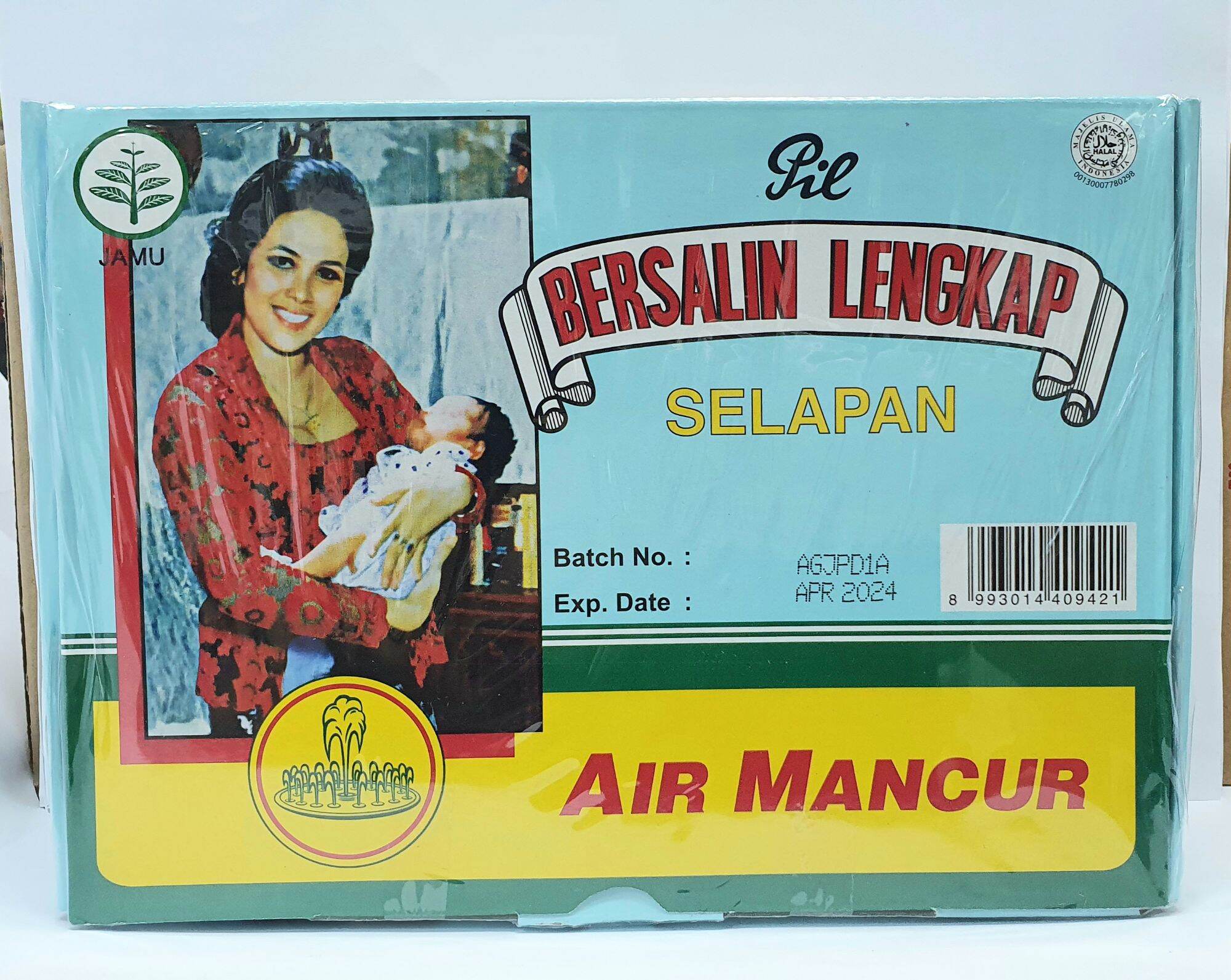 Pil Bersalin Lengkap Selapan Air Mancur Kemasan Box | Lazada Indonesia