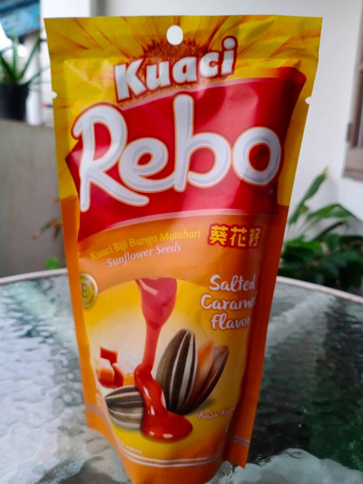 kuaci rebo rasa karamel (150gr) harga murah dan enak | Lazada Indonesia