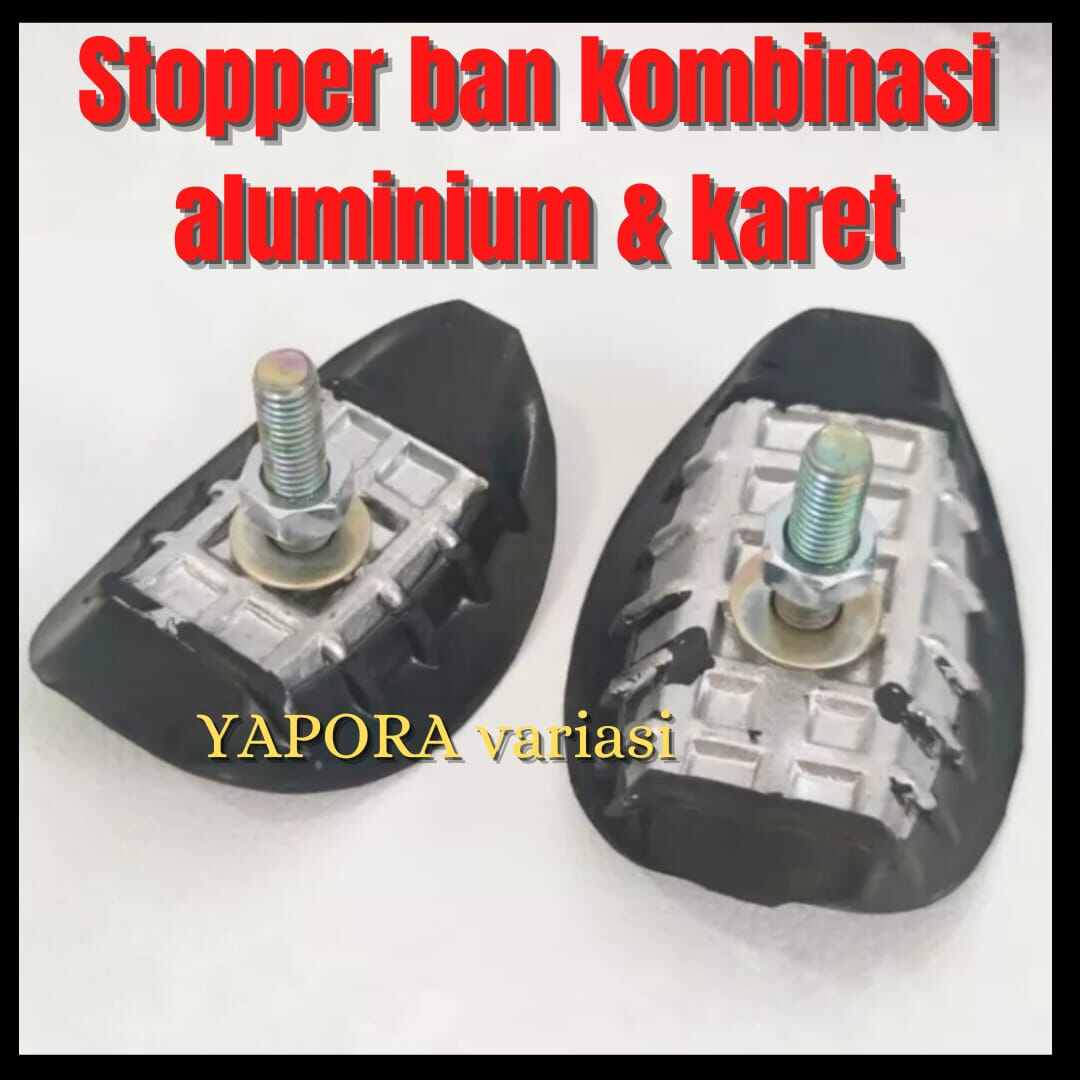 stopper ban kombinasi aluminium dan karet velg motor klx Dtrecker crf ... stopper ban kombinasi aluminium dan karet velg motor klx Dtrecker crf ...