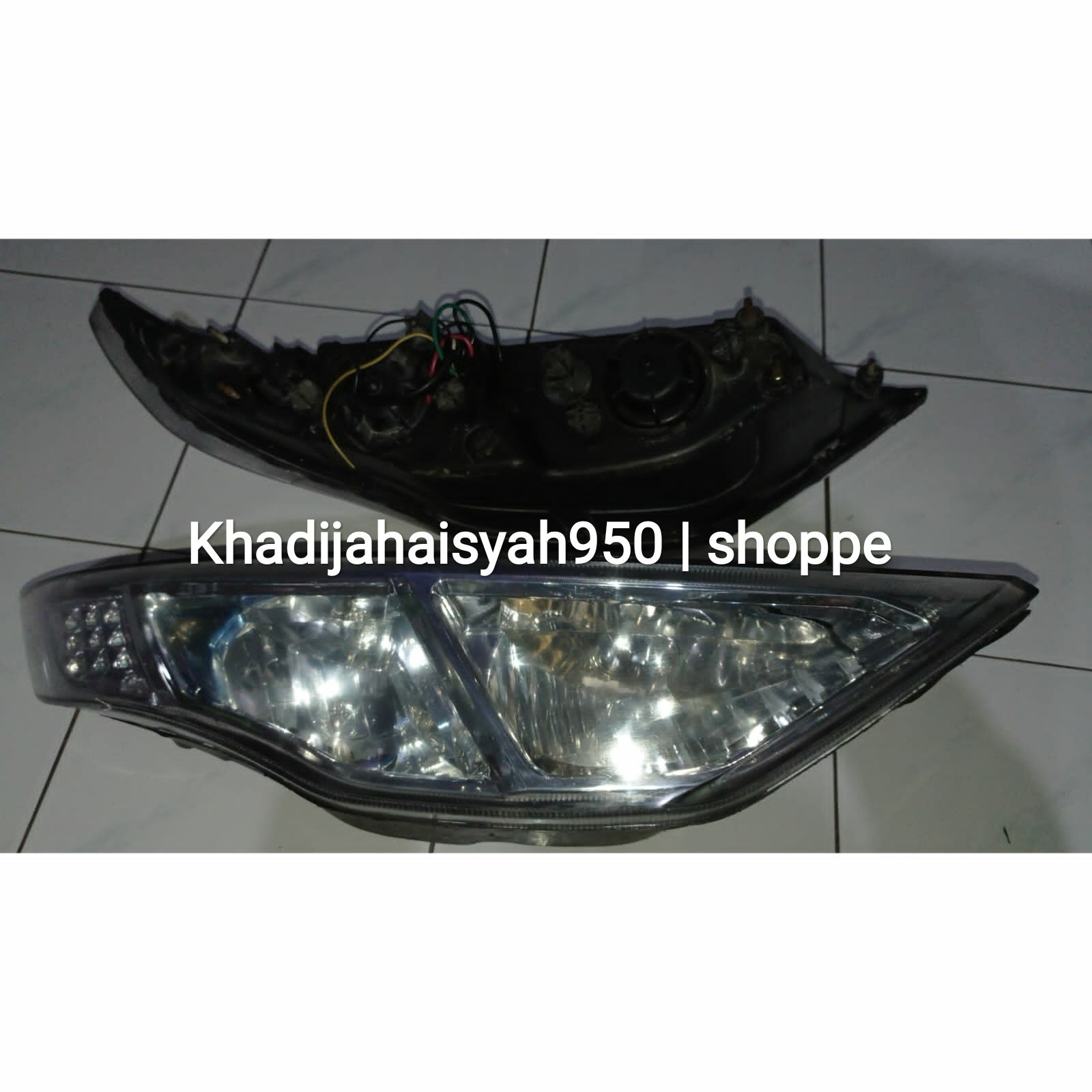 lampu depan jet bus gen 2 kondisi barang second mulus 1 set | Lazada ...