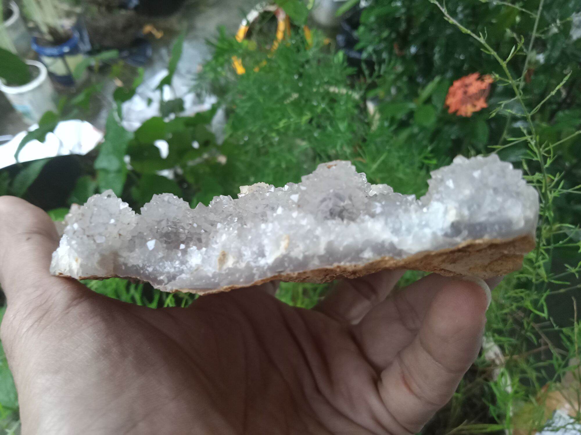 💎 Batu Kristal Druzy / Pasir intan ( Rough Permata Natural Quartz ...