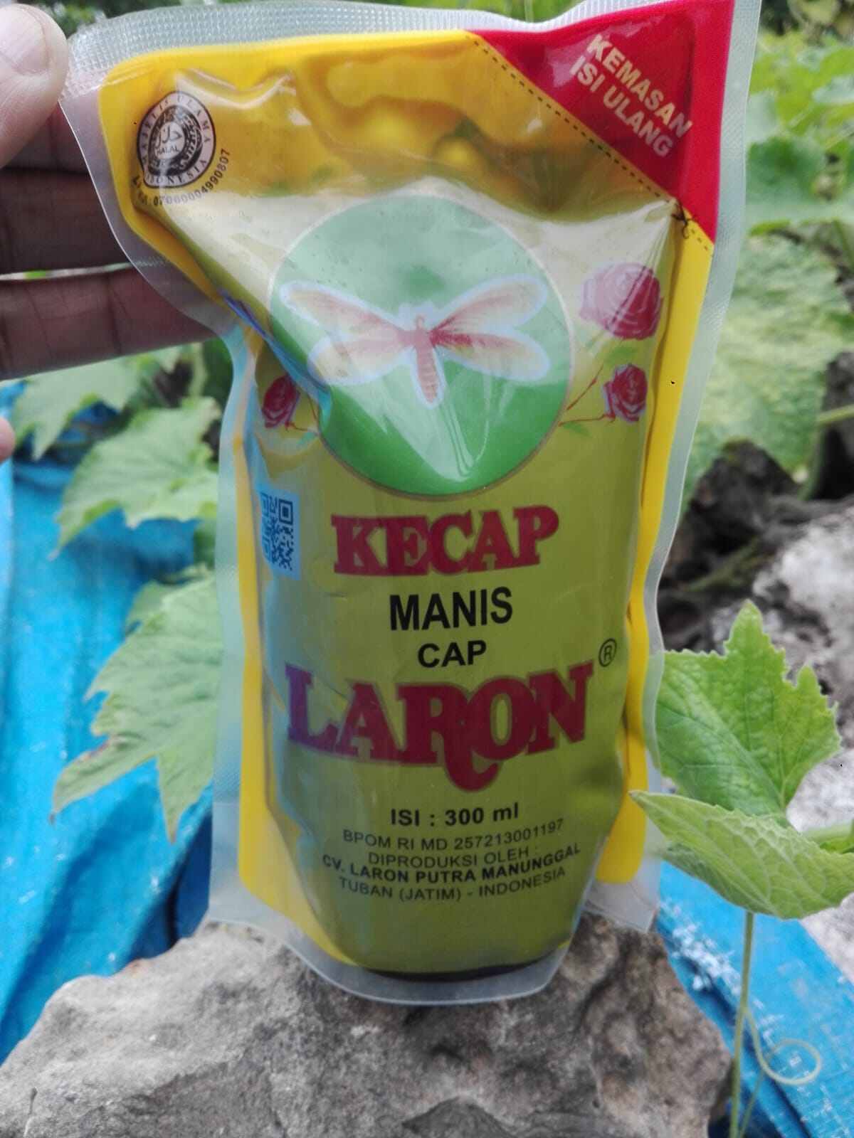 300 Ml Kecap Manis Cap Laron Asli Khas Tuban Kemasan Refill | Lazada ...