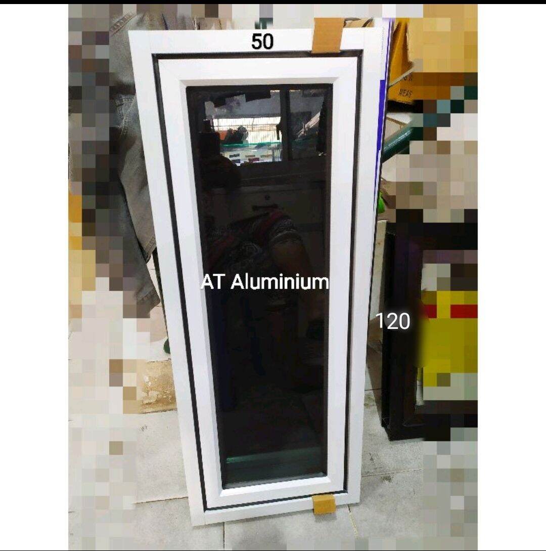 jendela aluminium 50x120 casement grosir | Lazada Indonesia