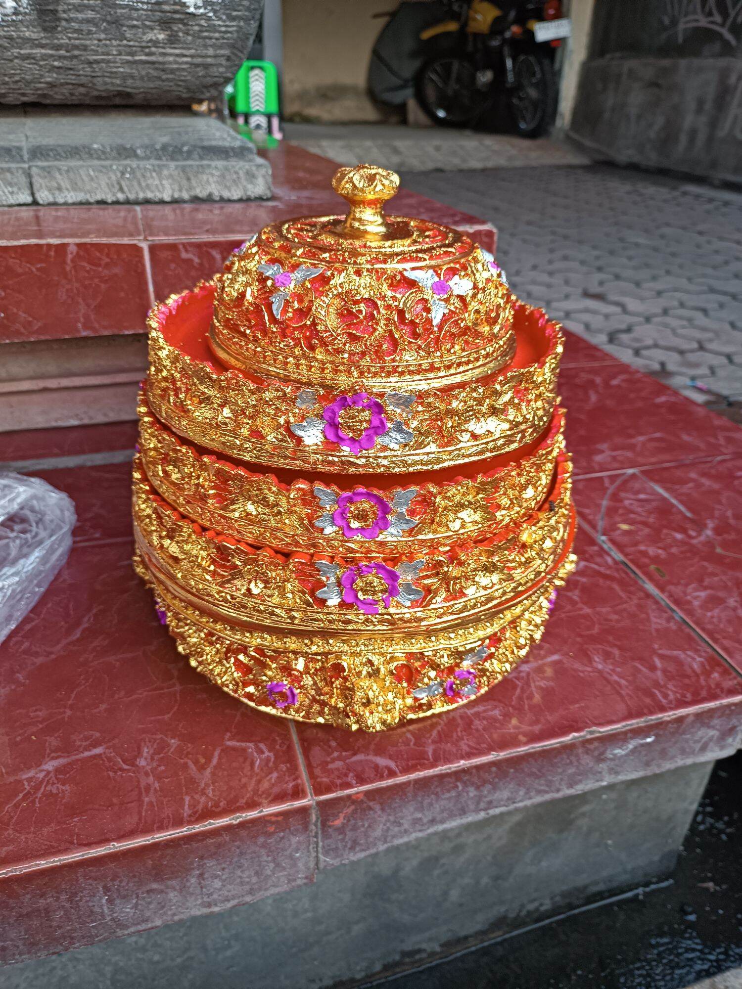 Bokor susun 3 fiber Bokor Bali | Lazada Indonesia