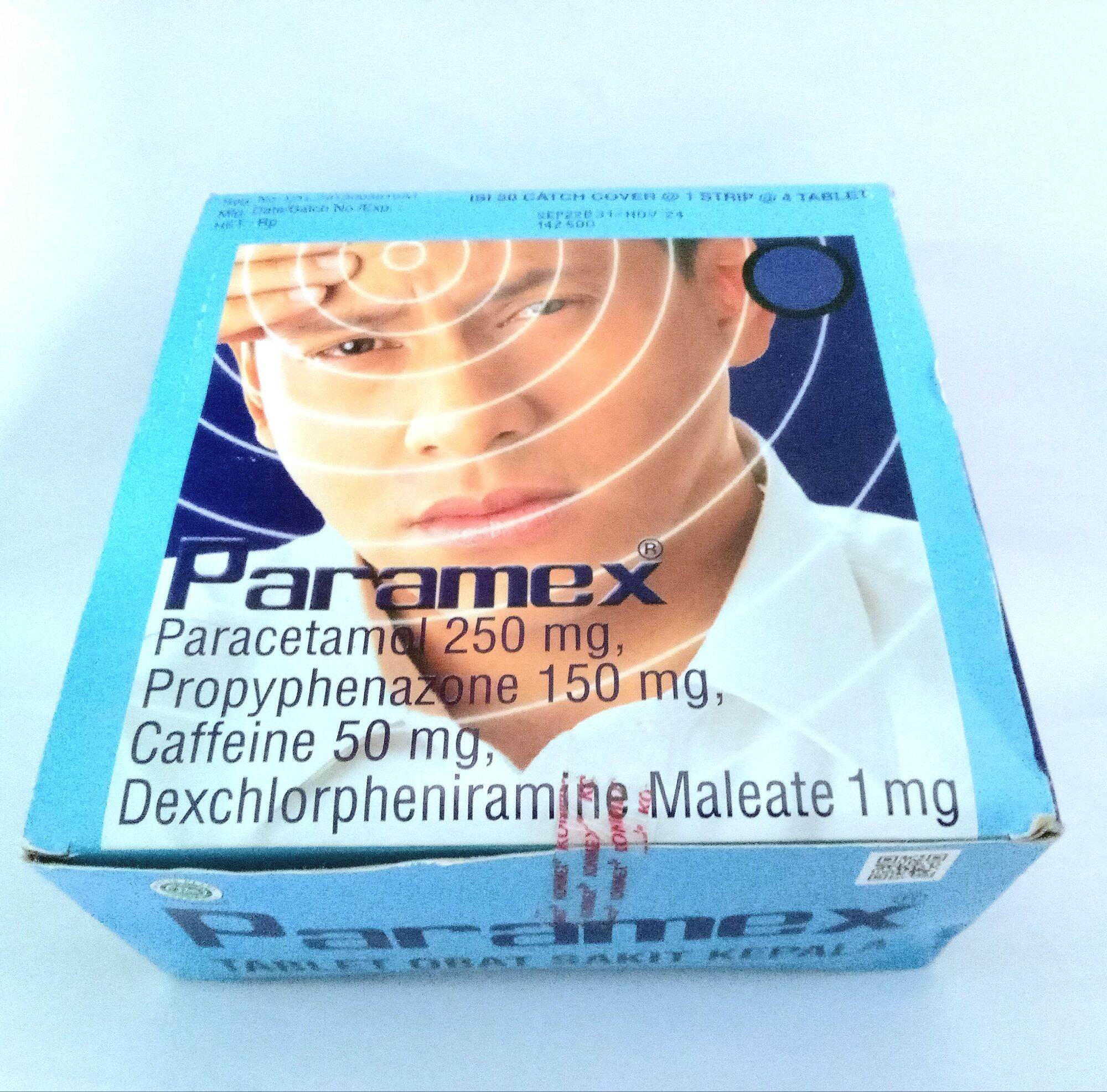 Paramex Obat sakit kepala tersedia 1 box | Lazada Indonesia