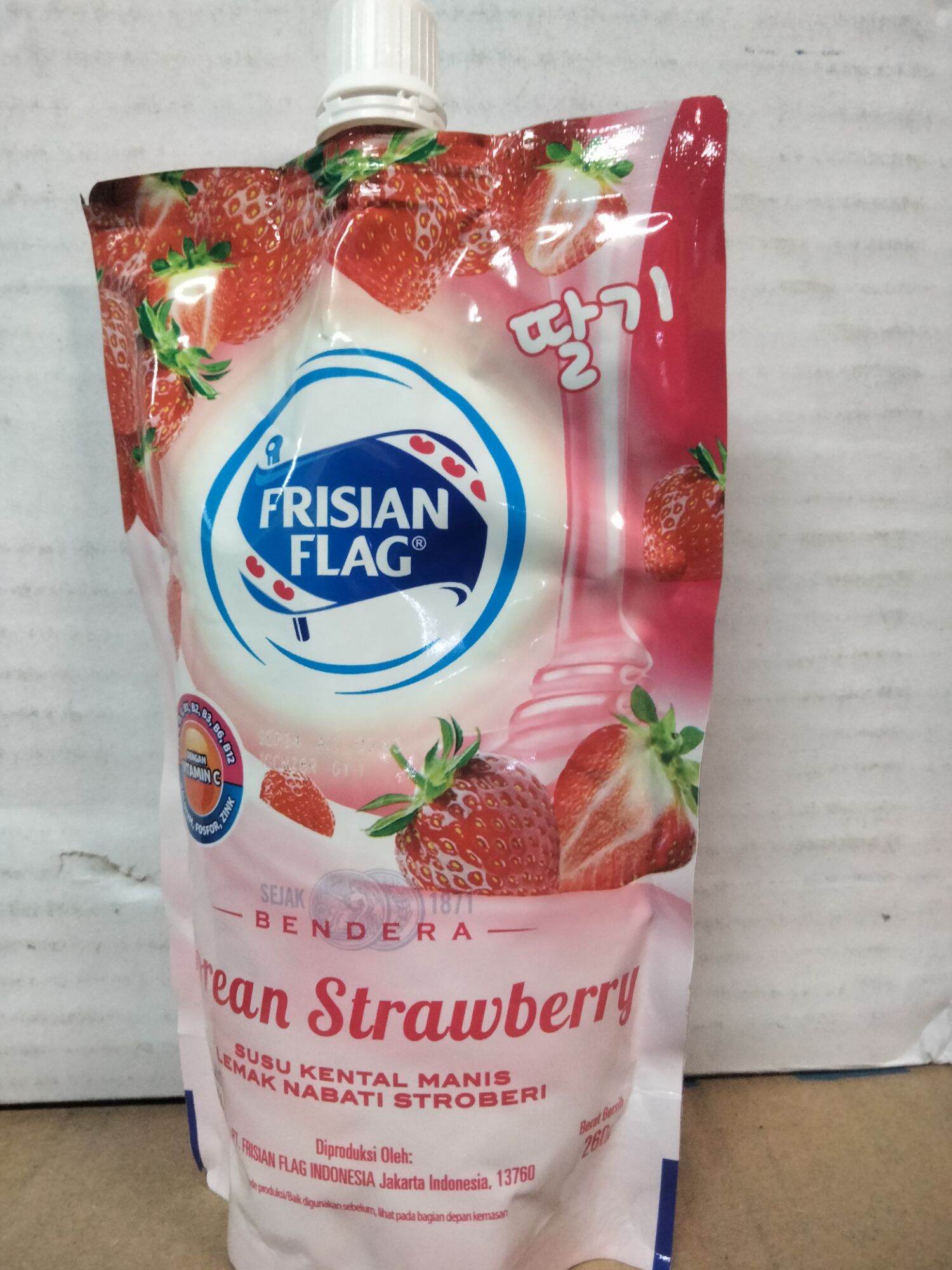 Frisian flag kental manis strawberry 260gr | Lazada Indonesia