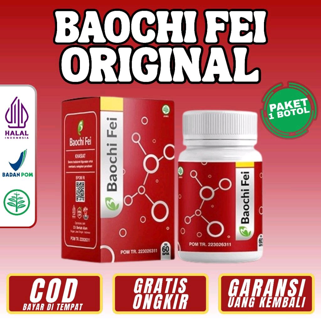 Baochi Fei Obat Herbal Paru-Paru – Sesak Nafas, Asma, Batuk Kronis ...