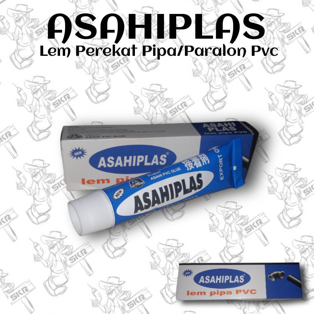 ASAHI Lem Pipa Pvc Tube 40gr Lem Perekat Paralon pipa pvc | Lazada ...