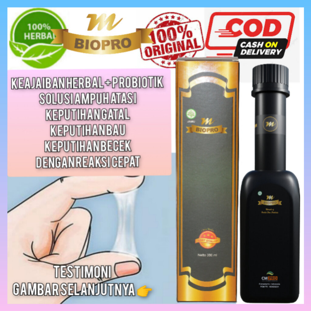 M Biopro Obat Keputihan Dan Becek Gatal Berjamur Dan Perih Bau Tak ...